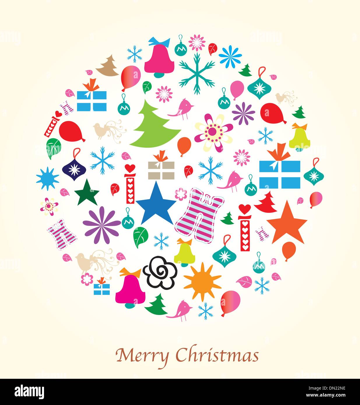Merry christmas design hi-res stock photography and images - Alamy