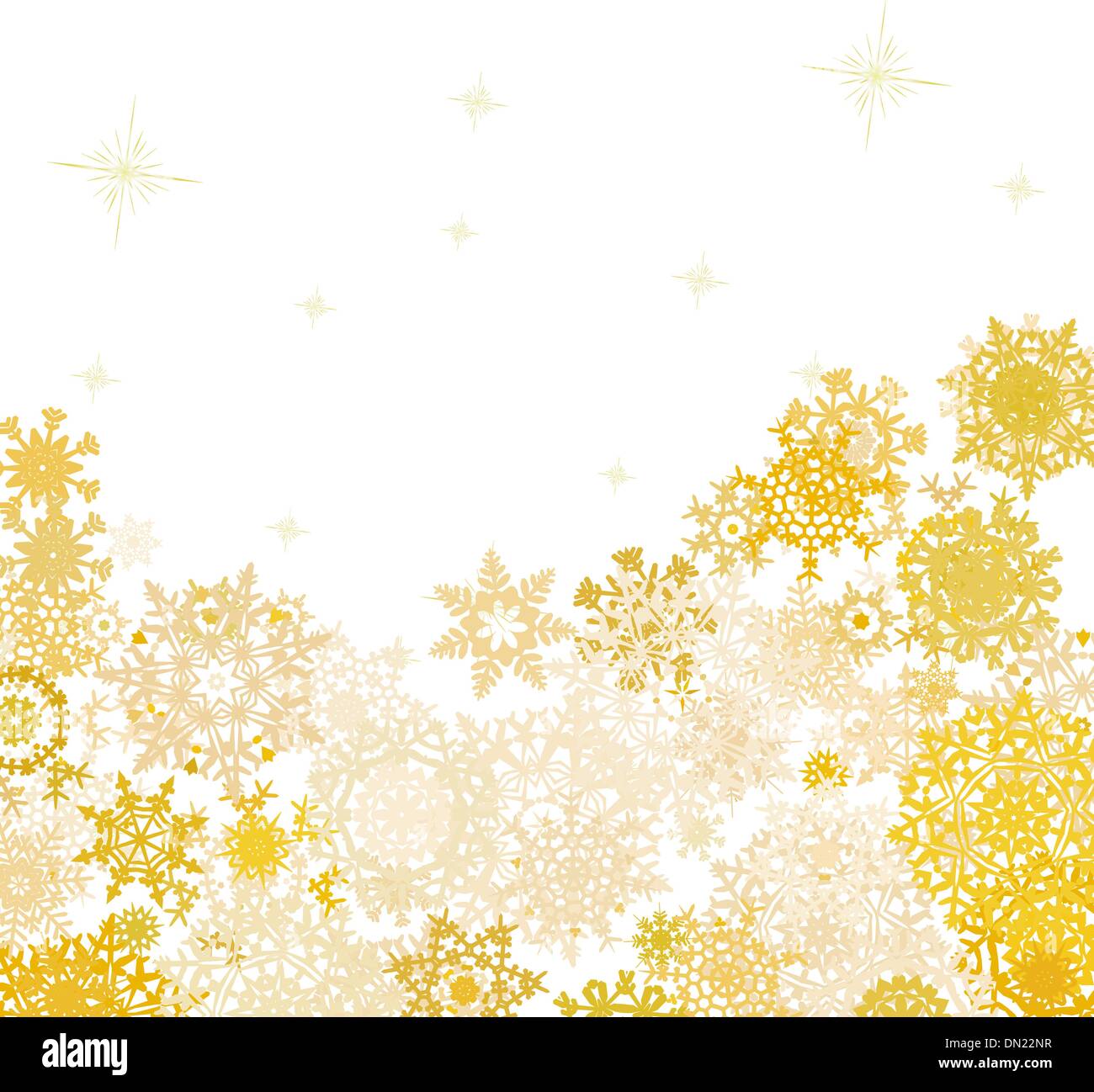 Golden color christmas background Stock Vector Images - Alamy