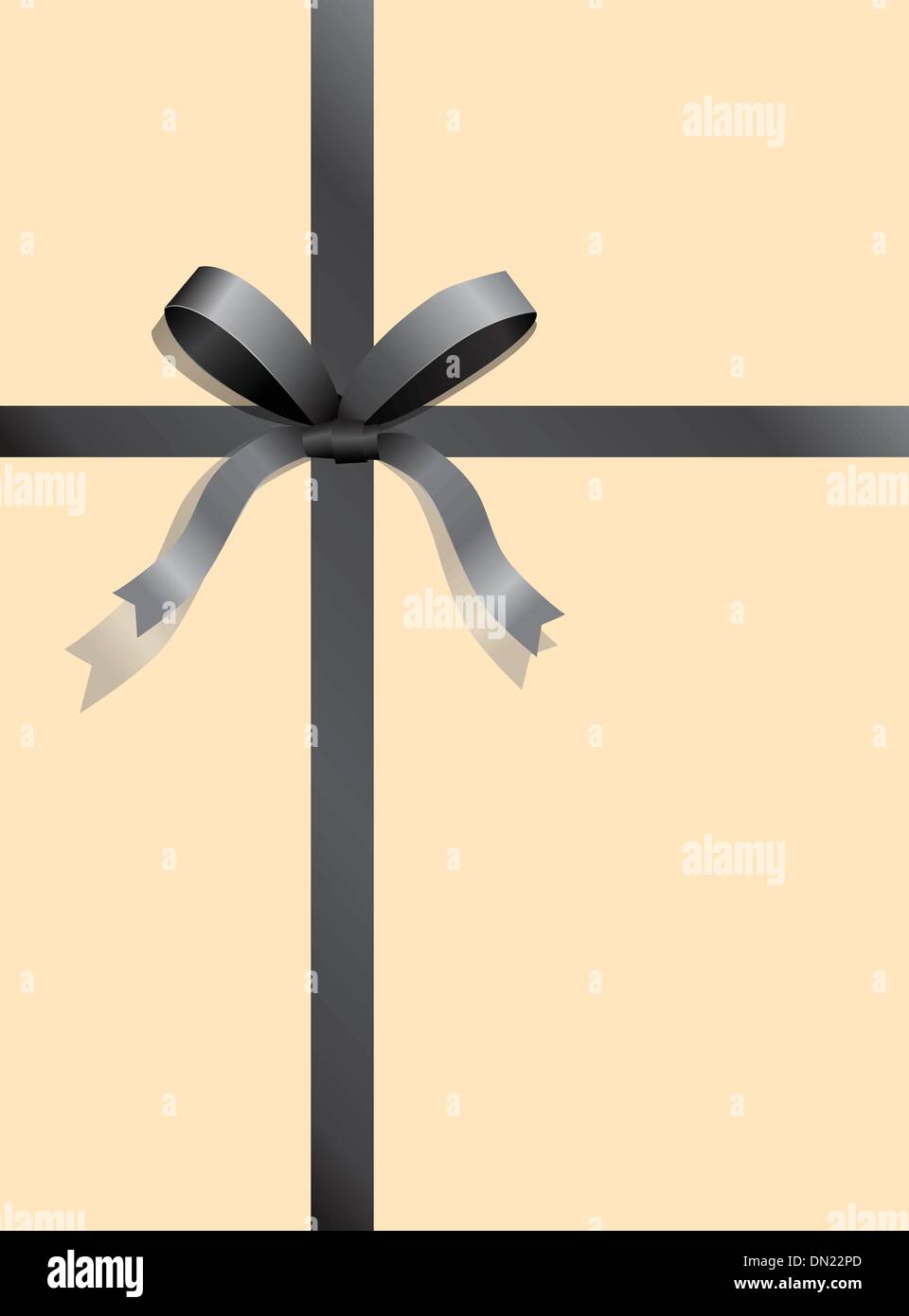 Bow tie gift ribbon Stock Vector Images - Alamy