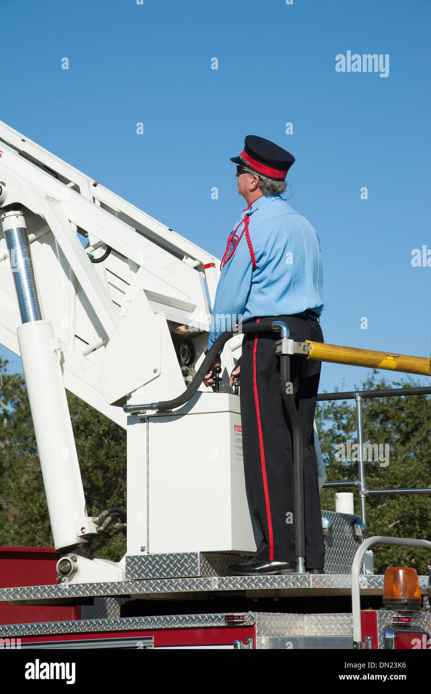 Firefighter usa uniform hi-res stock photography and images - Alamy
