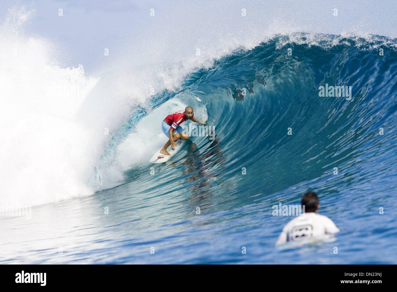 May 11, 2006; Teahupoo, Tahiti, Tahiti; Rookie Bobby Martinez (Santa ...