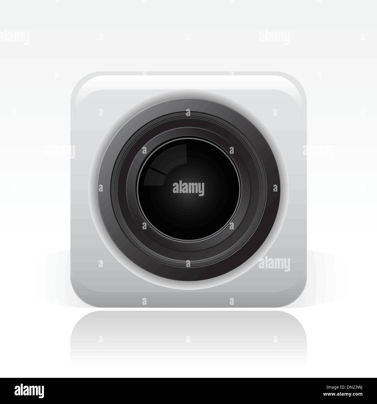 Vector illustration of camera lens Stock Vector Image & Art - Alamy