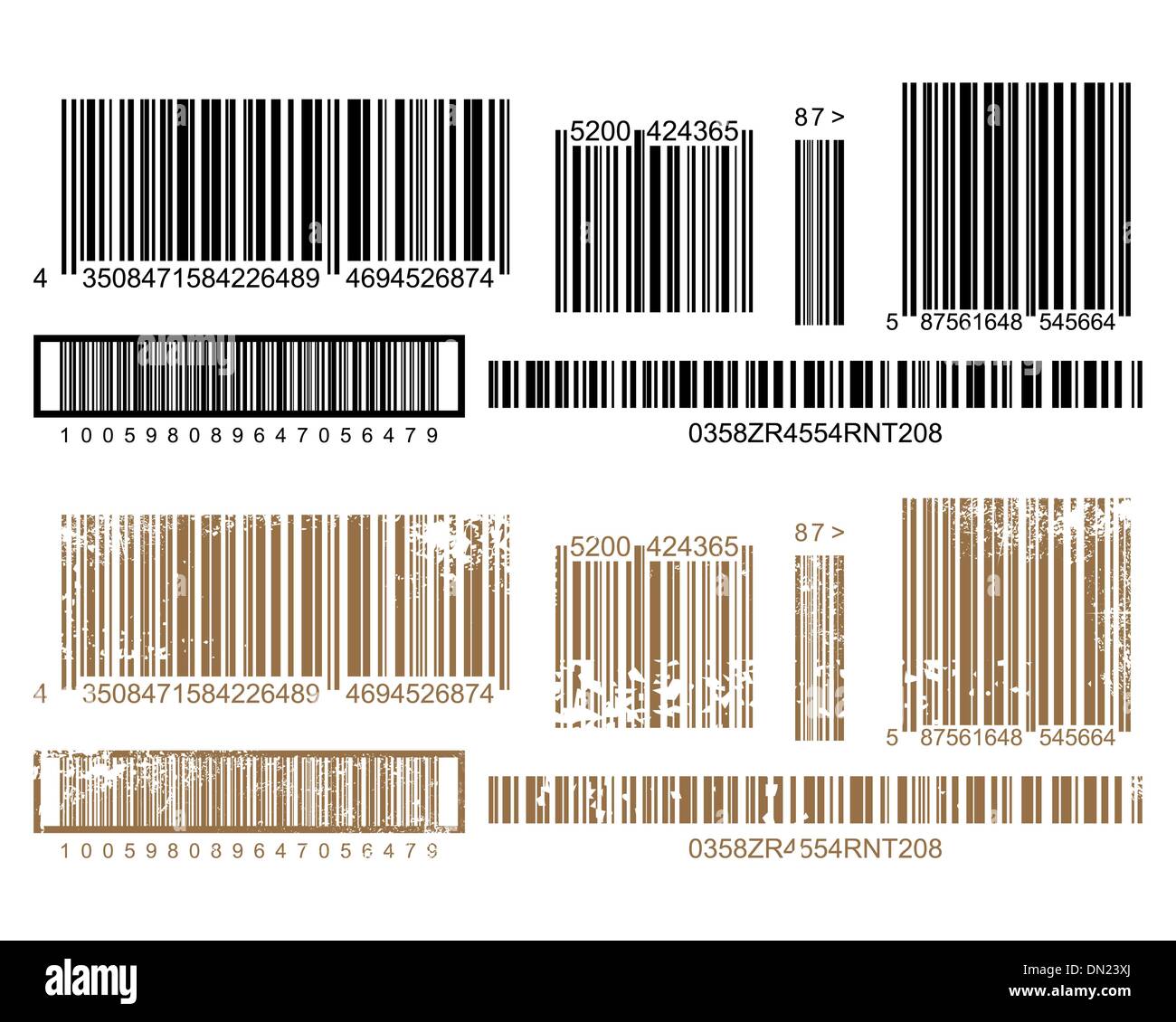 Vector illustration of barcode Stock Vector Image & Art - Alamy