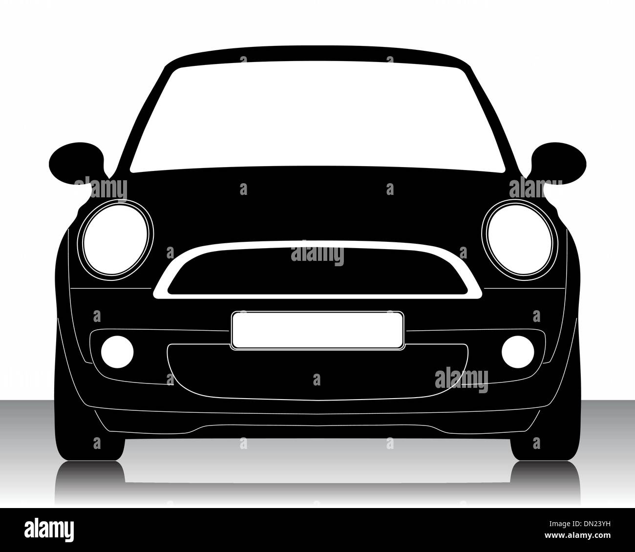 Car silhouette Stock Vector Images - Alamy