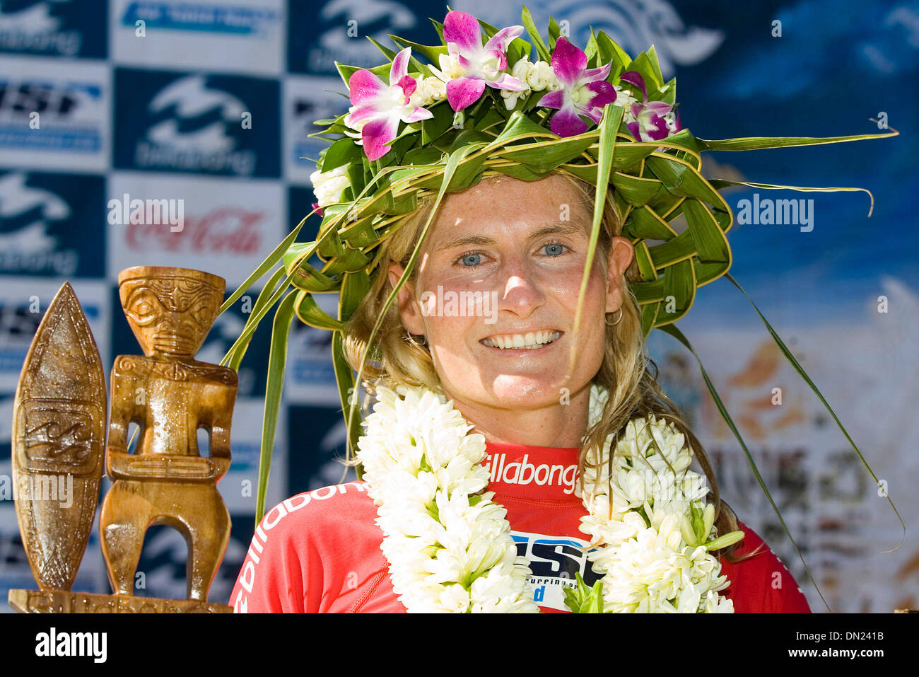 May 12, 2006; Teahupoo, Teahupoo, TAHITI; Australian MELANIE REDMAN ...