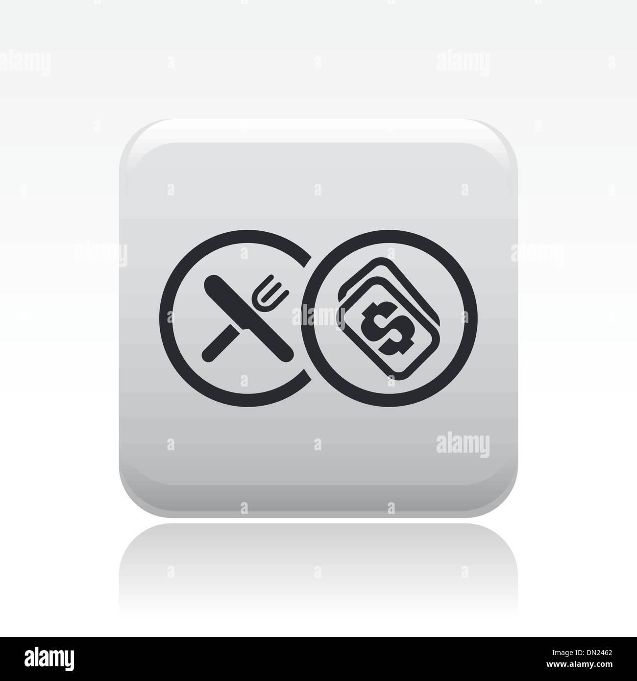 Vector illustration of single food buy icon Stock Vector Image & Art ...