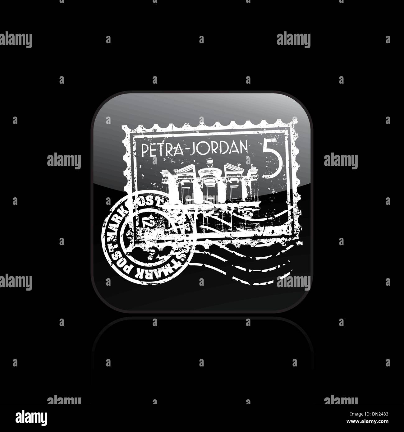 Vector illustration of isolated Petra icon Stock Vector Image & Art - Alamy