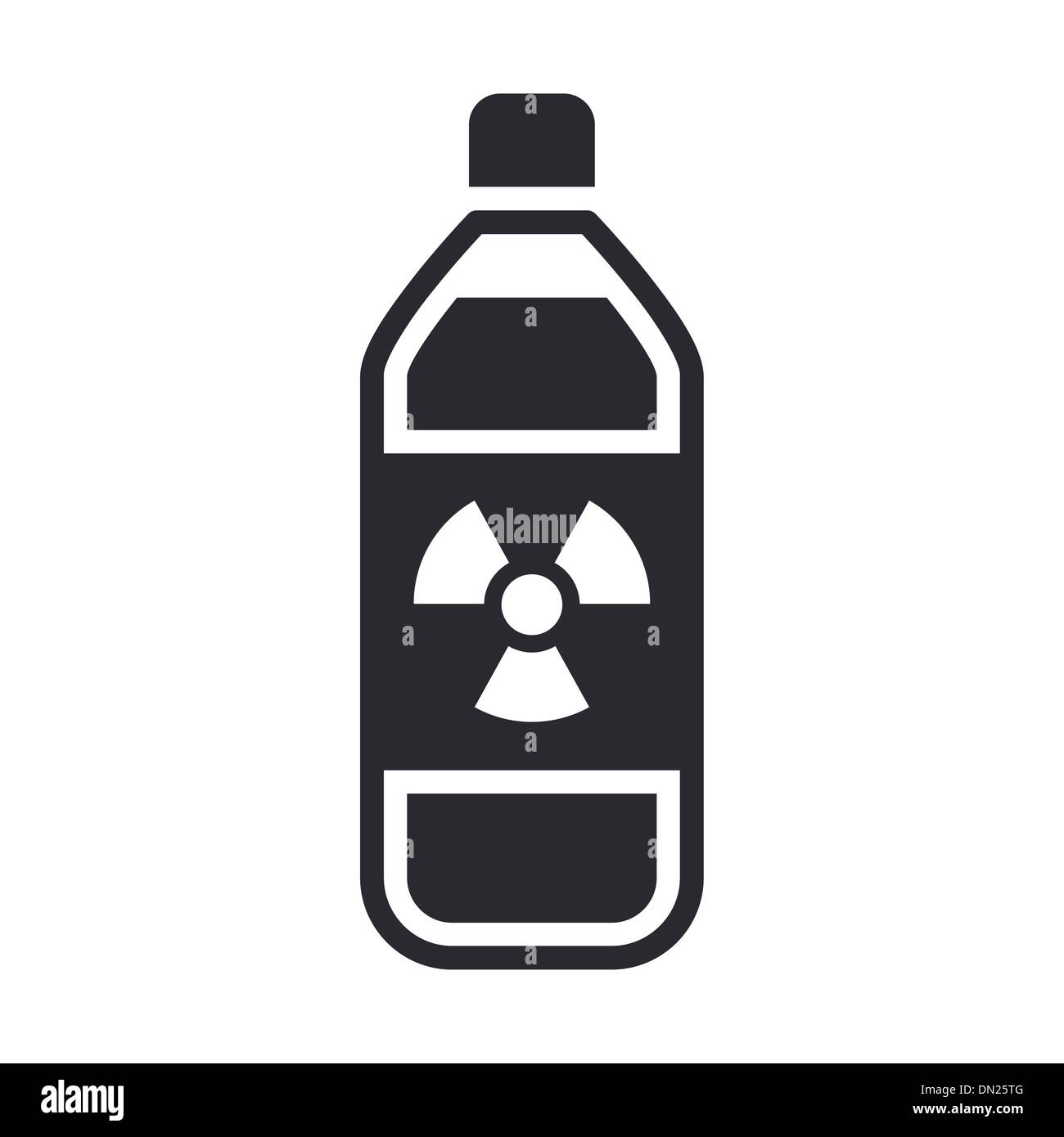 Nuclear waste in bottle Stock Vector Image & Art - Alamy