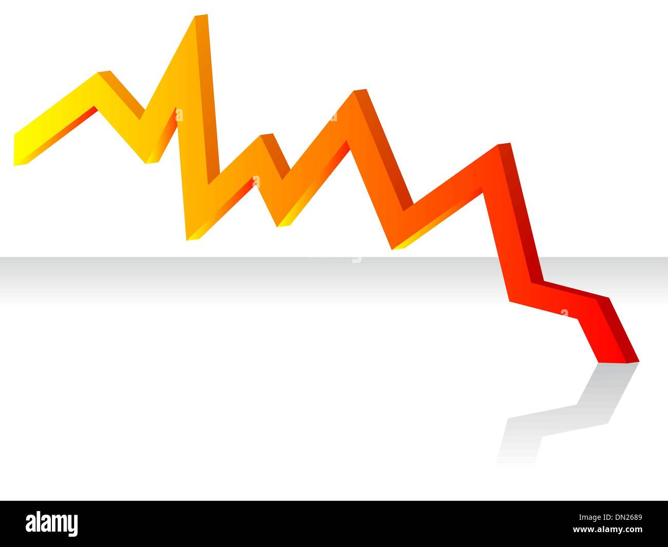 Vector illustration of crisis design concept Stock Vector Image & Art ...