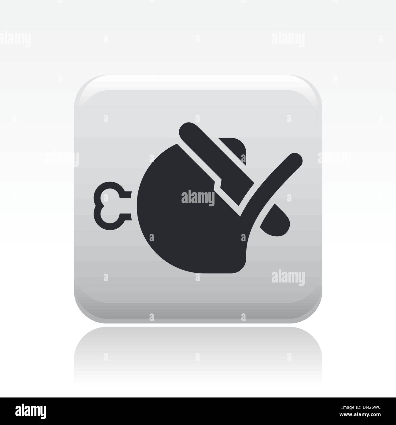 Isolated meat icon vector Stock Vector Images - Alamy