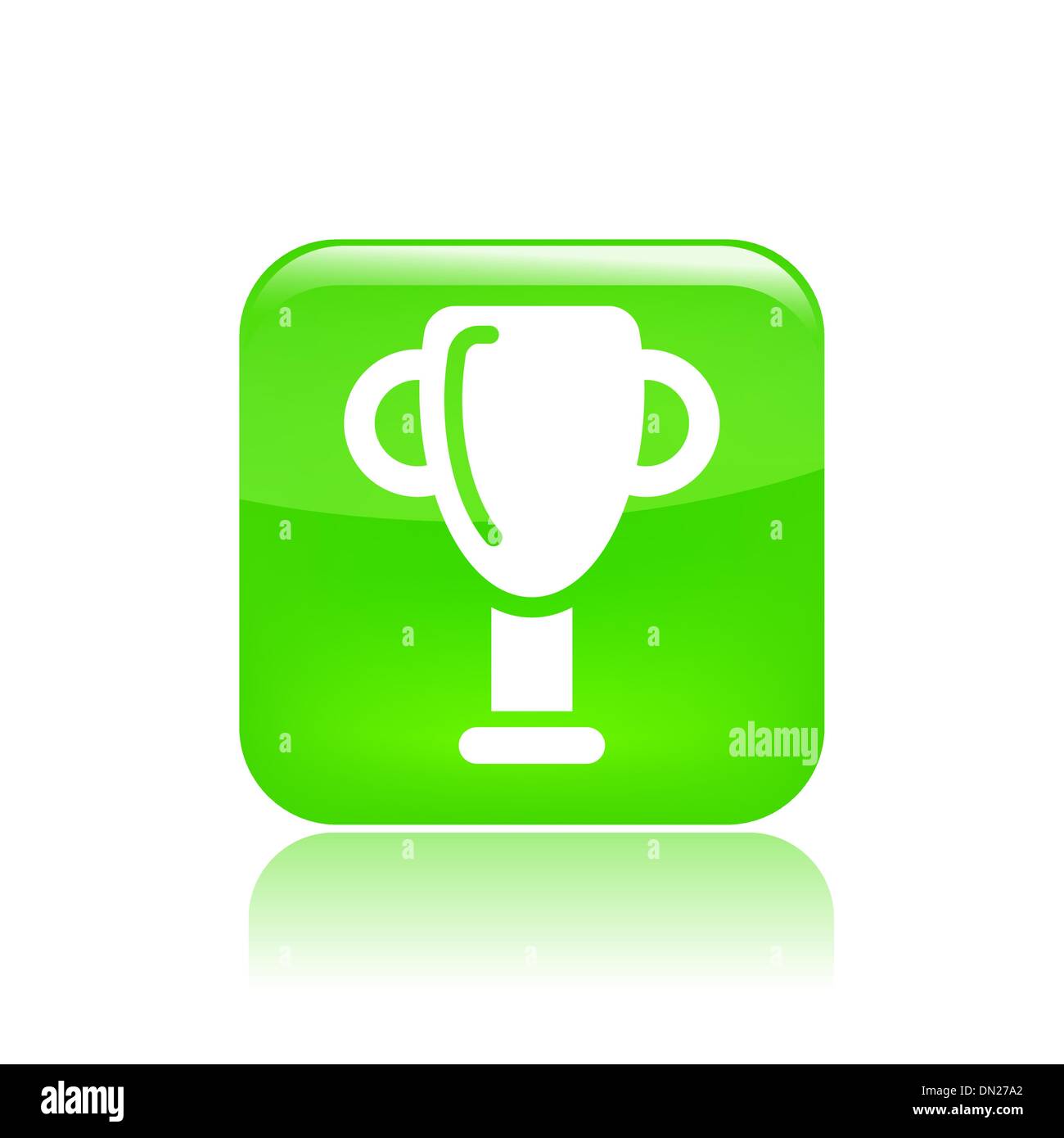 Vector illustration of single cup icon Stock Vector Image & Art - Alamy