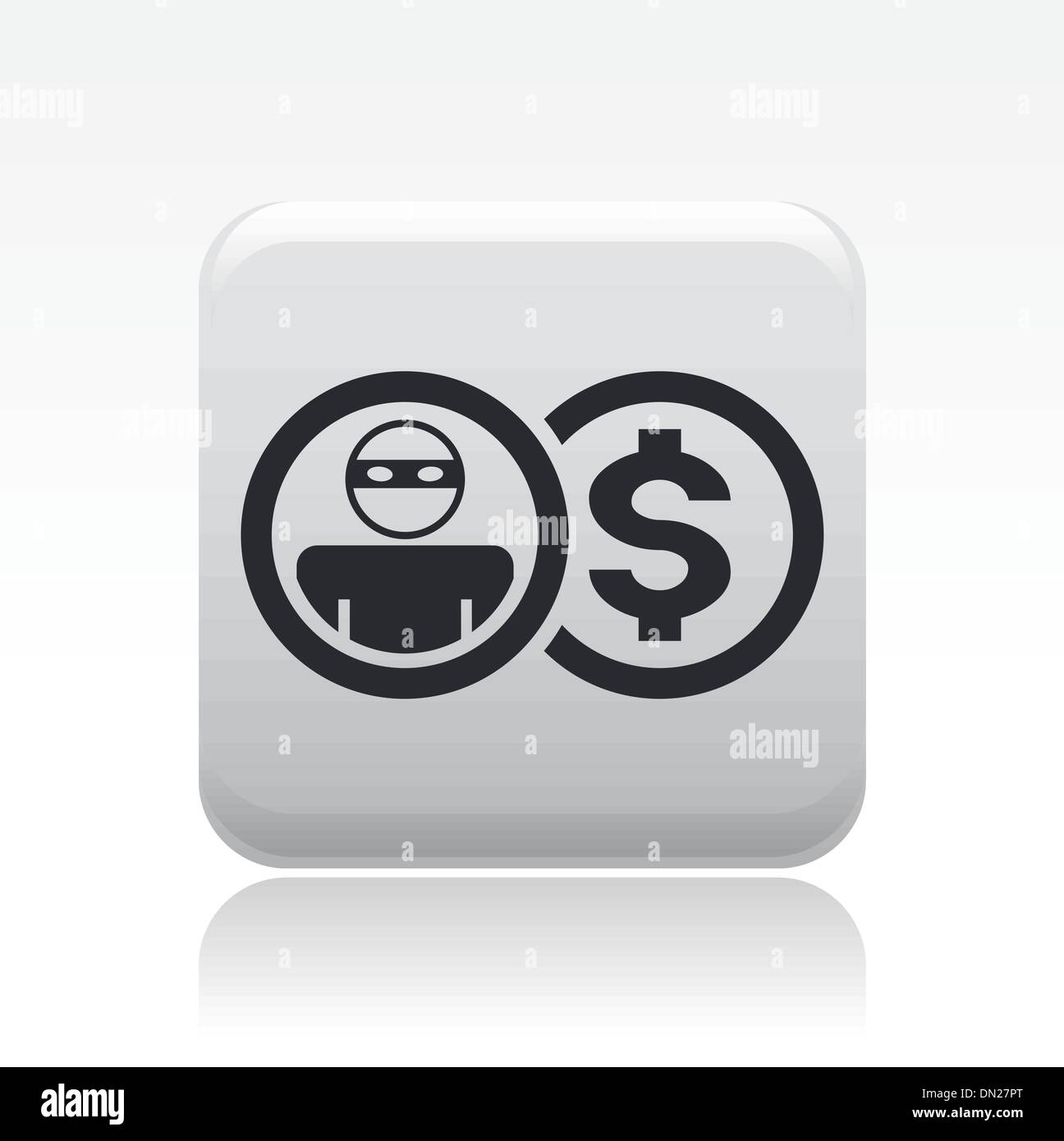 Vector illustration of isolated thief icon Stock Vector Image & Art - Alamy