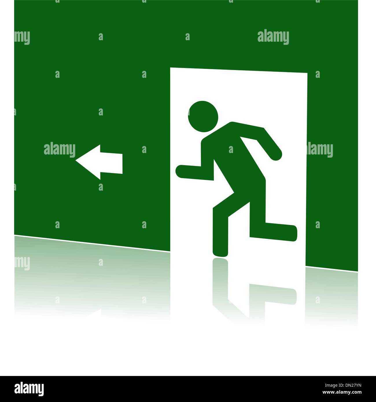 Security exit Stock Vector Images - Alamy