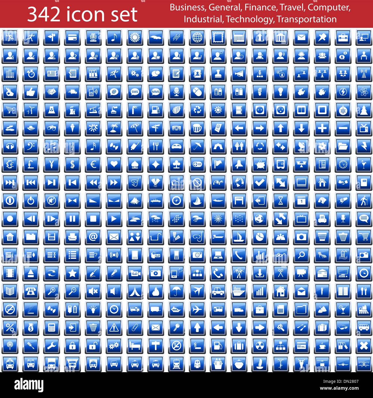 Home set icon grey Stock Vector Images - Alamy