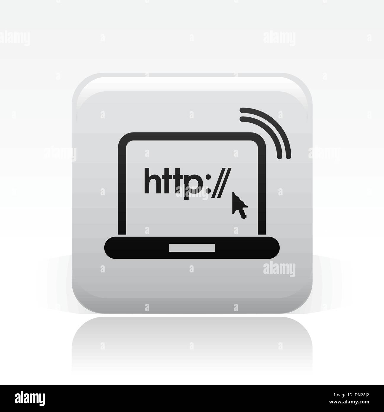 Single connection icon hi-res stock photography and images - Alamy
