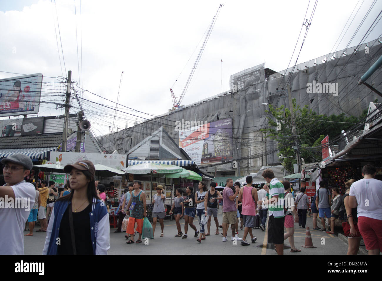 Building business construction site bangkok hi-res stock photography ...