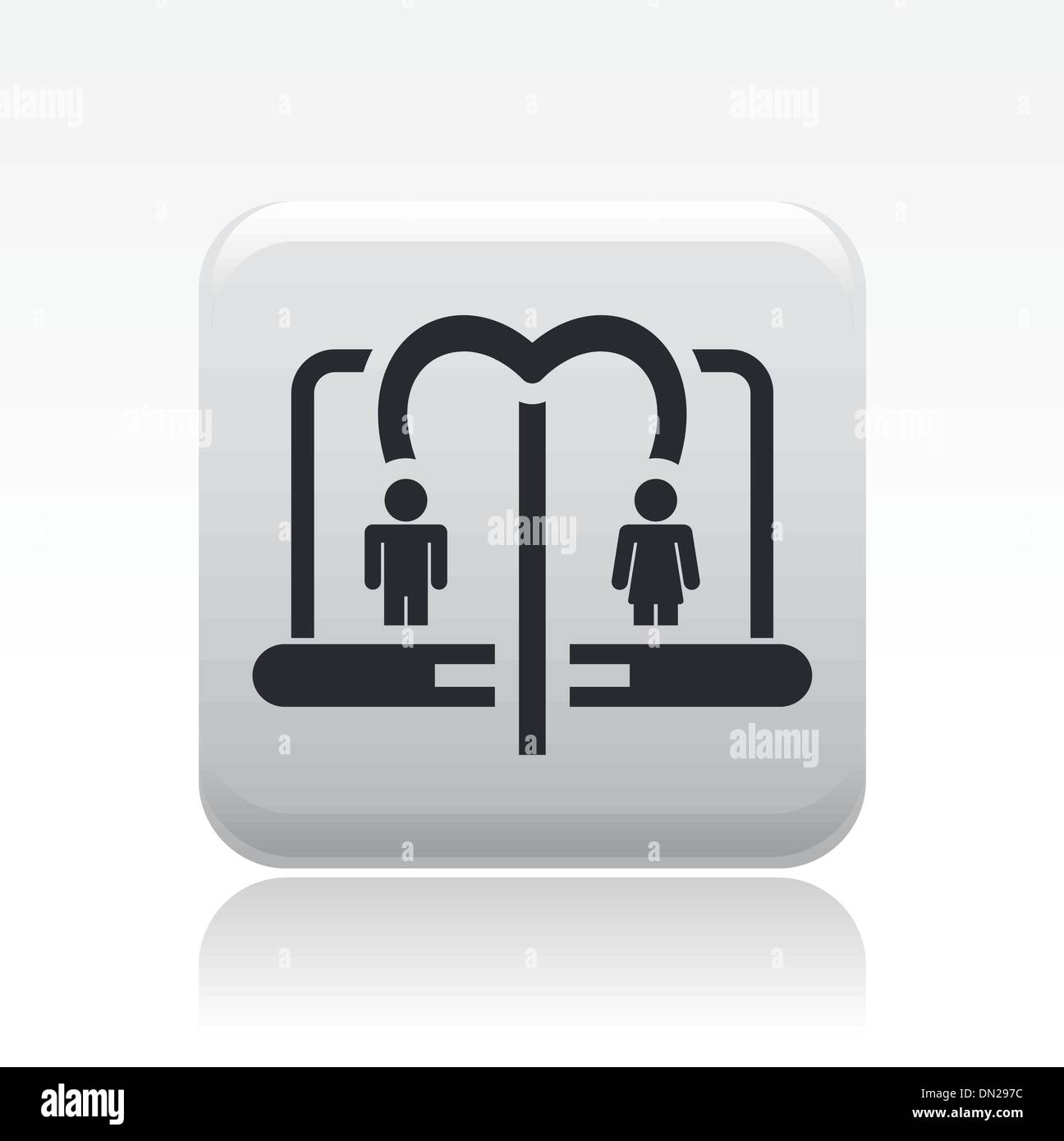 Love chat vector icon Stock Vector Images - Alamy