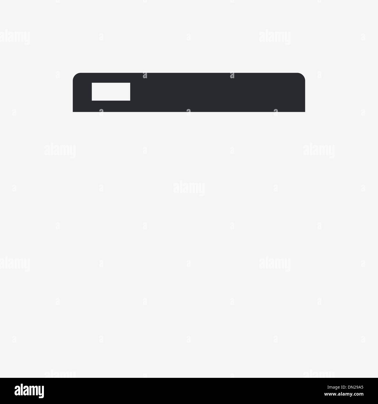 Vector illustration of single isolated ID icon Stock Vector Image & Art ...