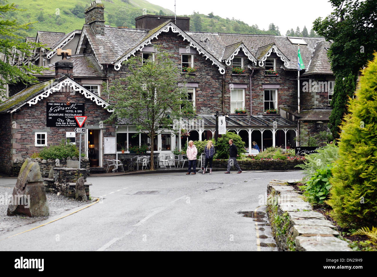 Grasmere cumbria village hi-res stock photography and images - Alamy