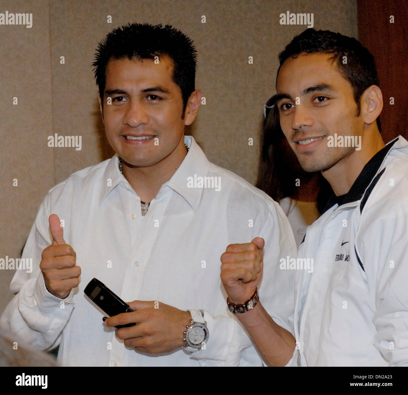 May 26, 2006; Carson, CA, USA; Boxer/Promoter MARCO ANTONIO BARERRA is ...