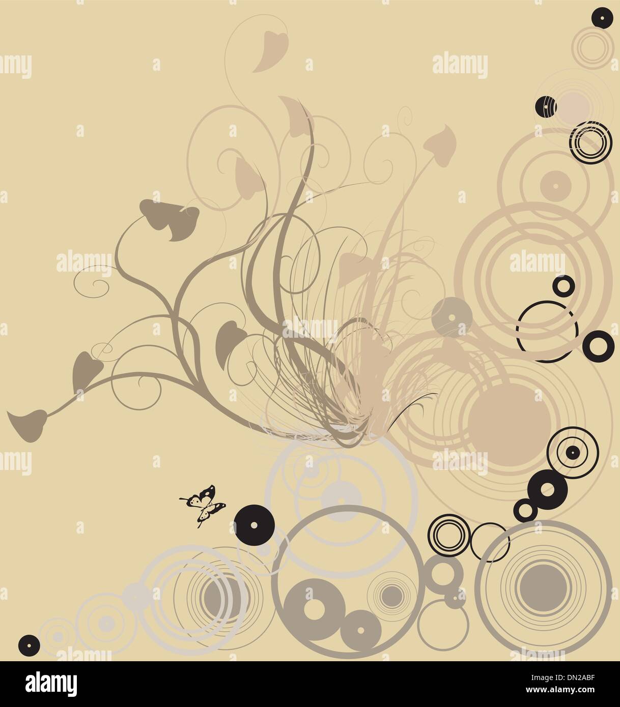 Calligraphy background Stock Vector Images - Alamy