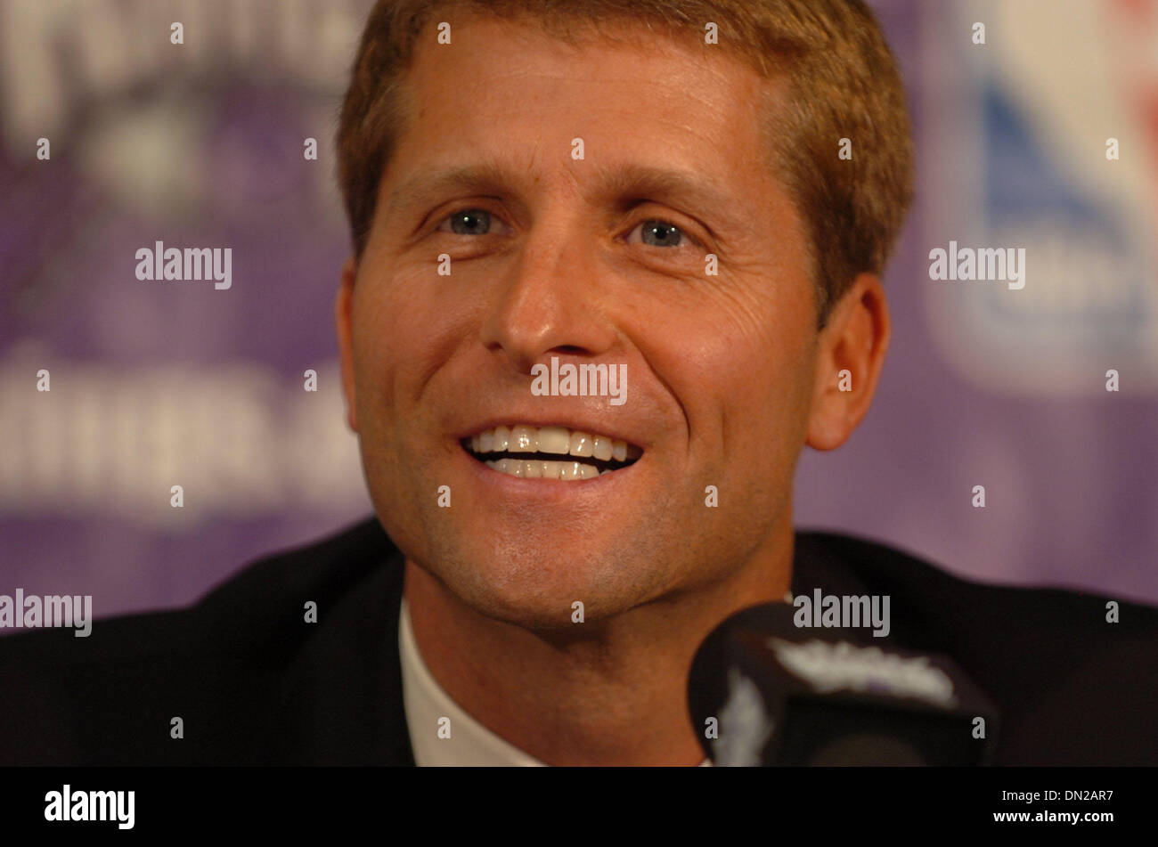 Jun 03, 2006; Sacramento, CA, USA; ERIC MUSSELMAN was introduced as the ...