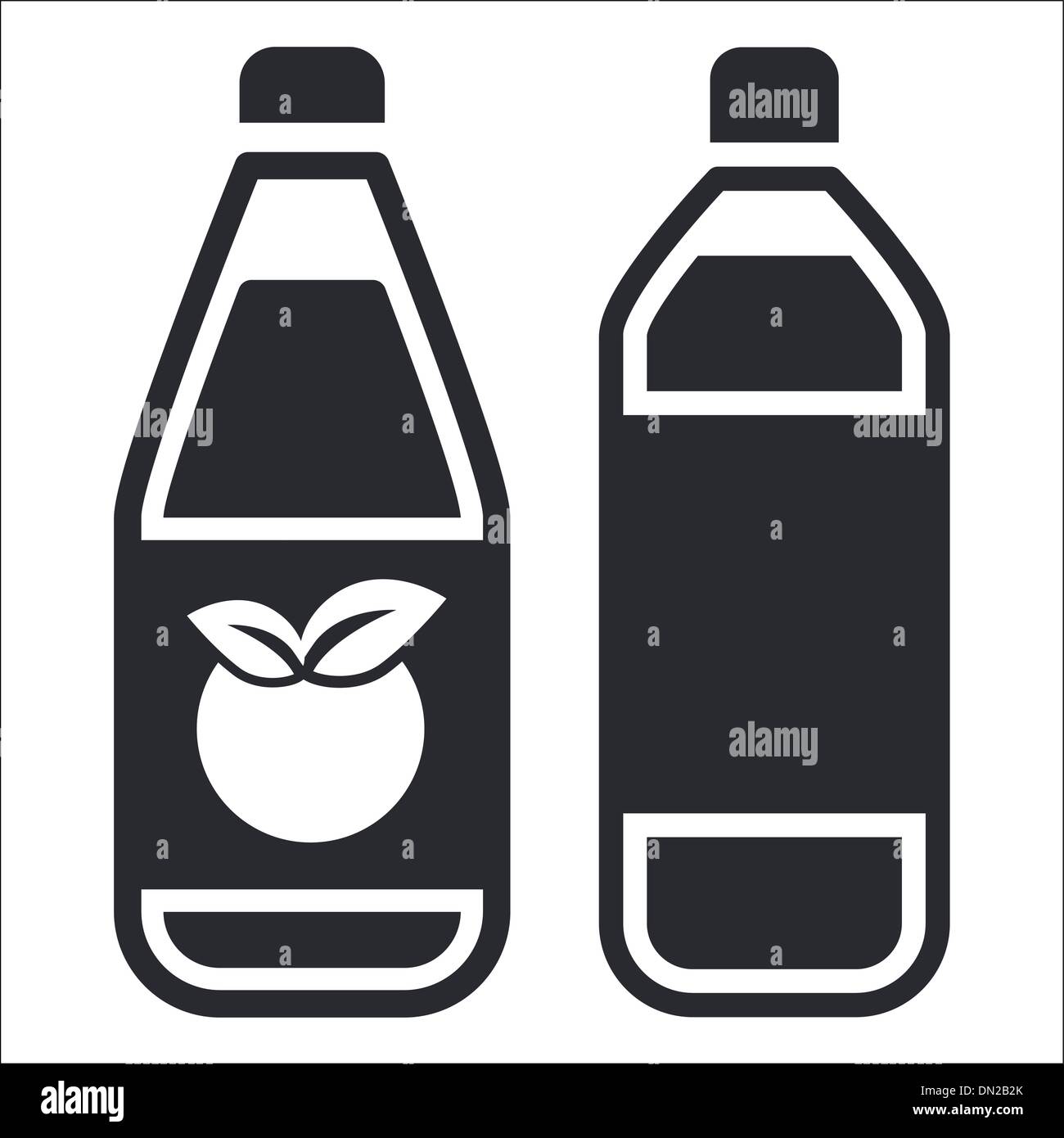 Bottle icon vector vectors hi-res stock photography and images - Alamy