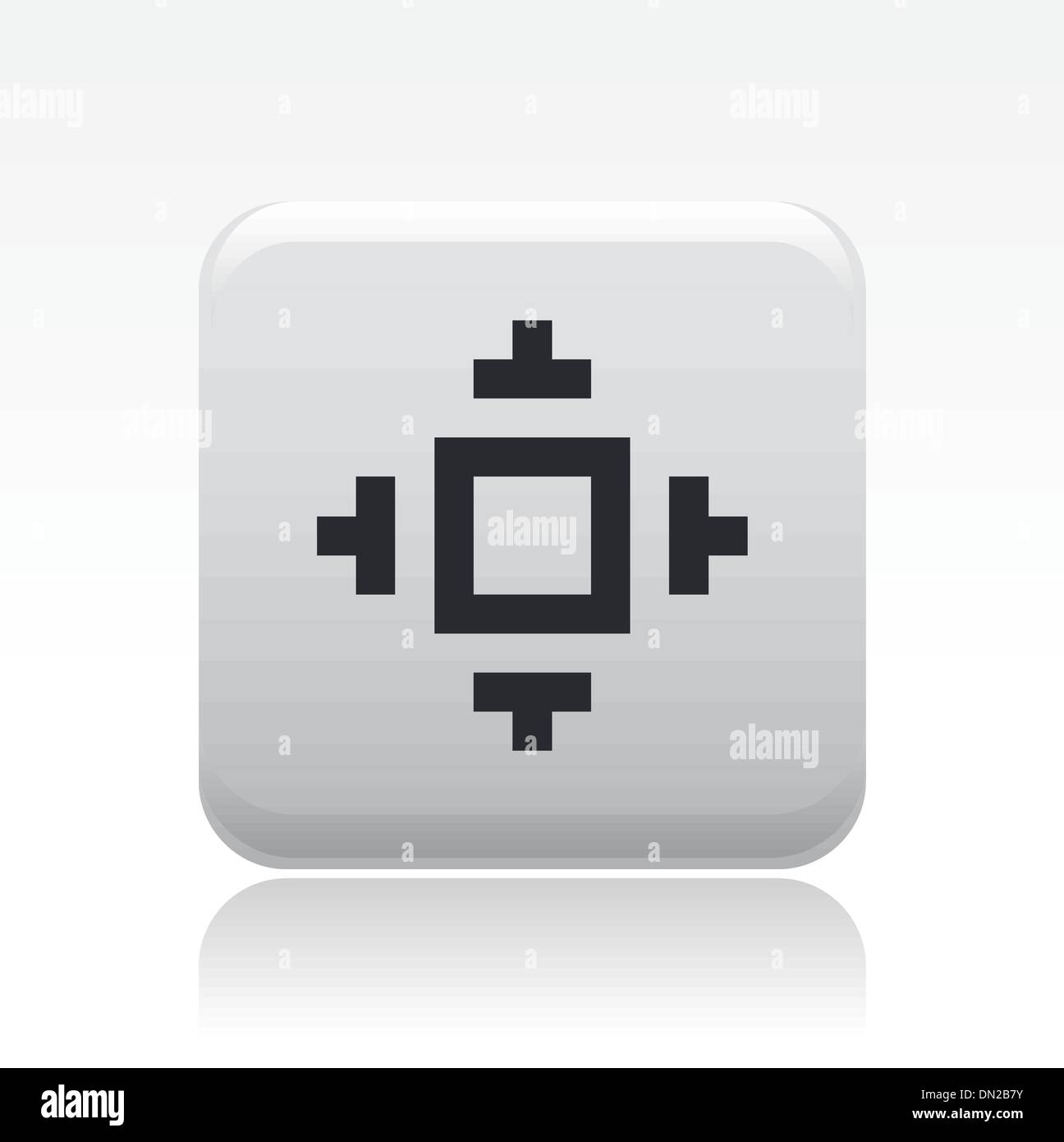 Vector illustration of single pixel icon Stock Vector Image & Art - Alamy