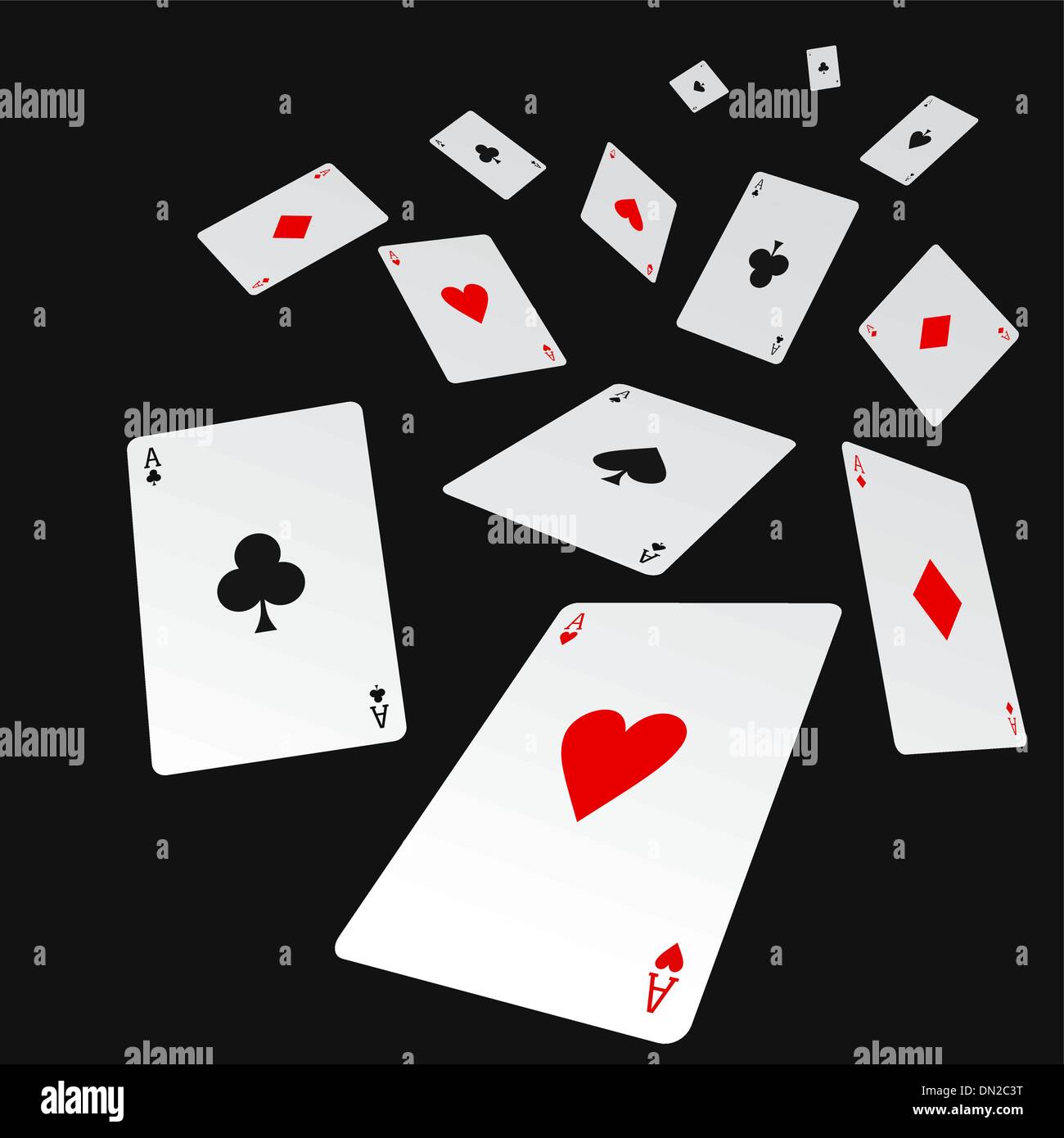 Vector illustration of poker concept design Stock Vector Image & Art ...