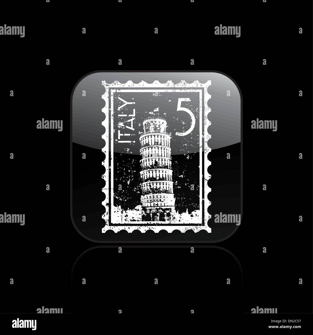 Vector illustration of single Italy icon Stock Vector Image & Art - Alamy