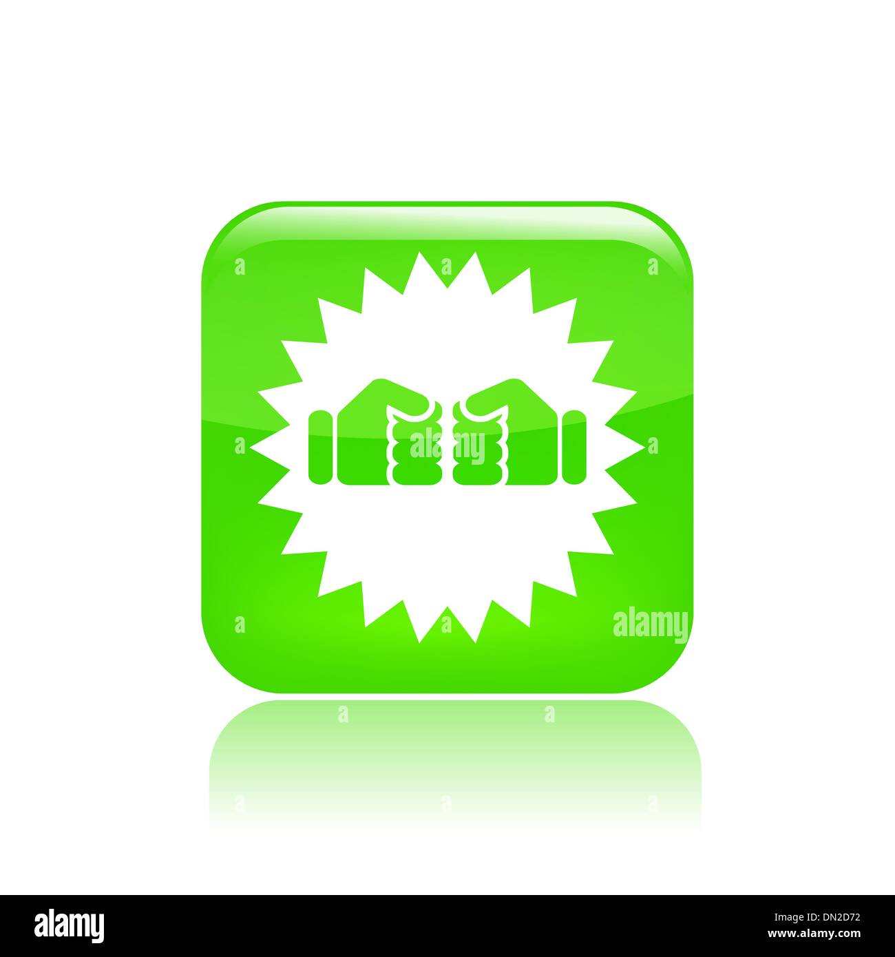 Vector illustration of single boxing icon Stock Vector Image & Art - Alamy