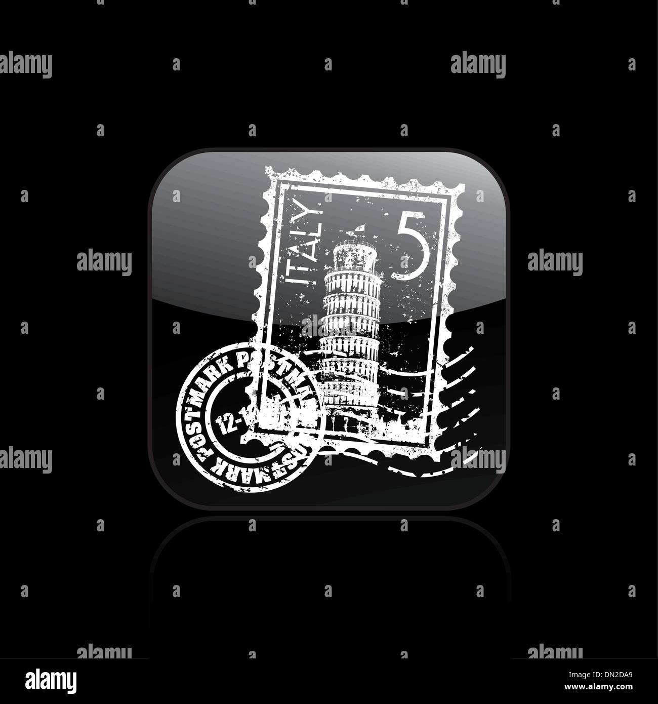 Vector illustration of single Italy icon Stock Vector Image & Art - Alamy