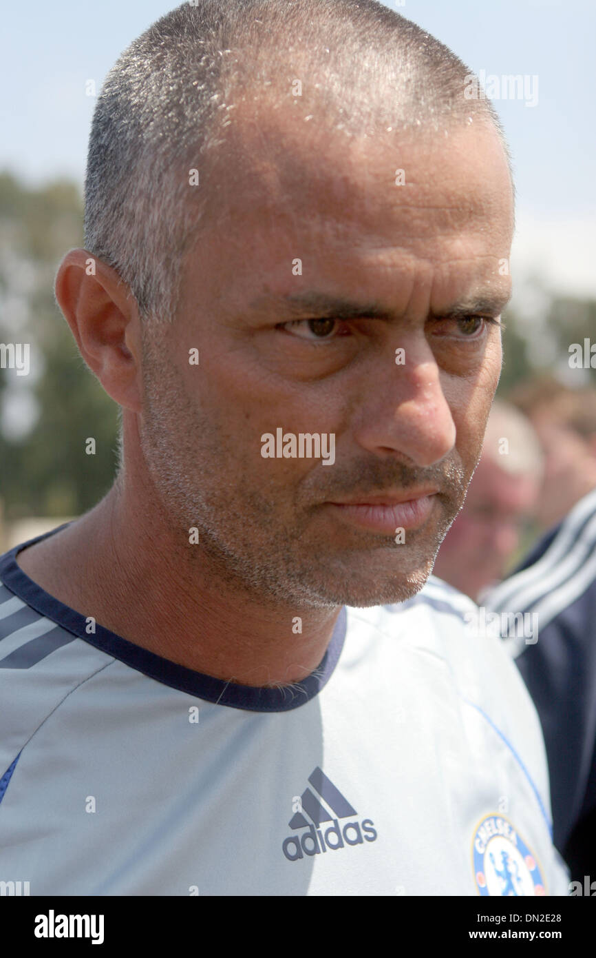 Aug 02, 2006; Los Angeles, CA, USA; Chelsea team coach JOSE MOURINHO ...