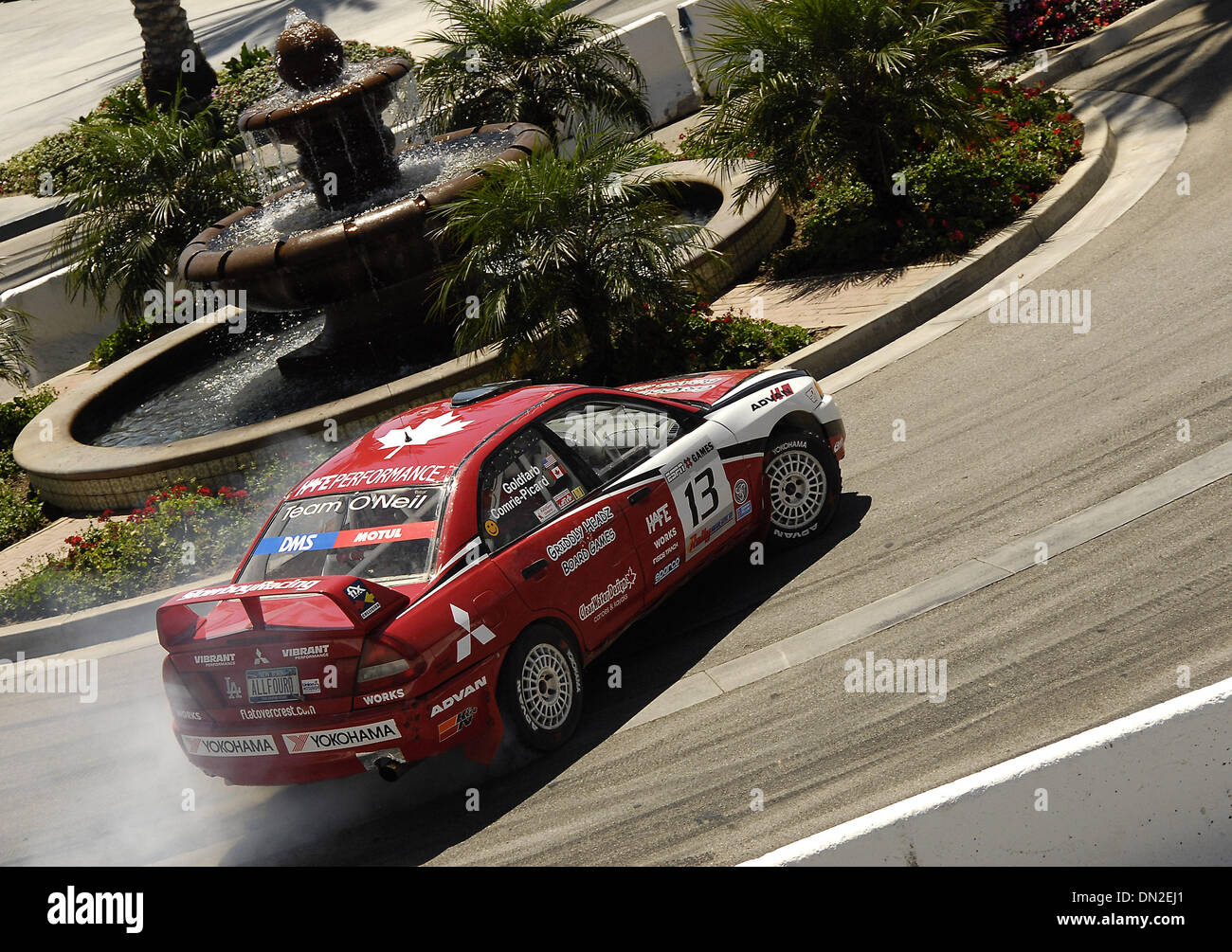 August 5, 2006; Carson, CA, USA; Rally car driver ANDREW COMRIE-PICARD ...