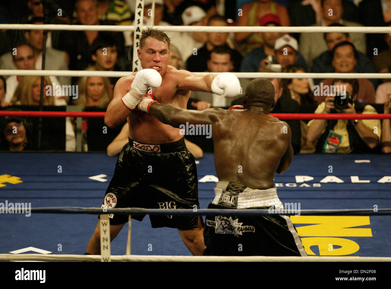 Aug 12, 2006; Las Vegas, NV, USA; OLEG MASKAEV won the WBC Heavyweight ...