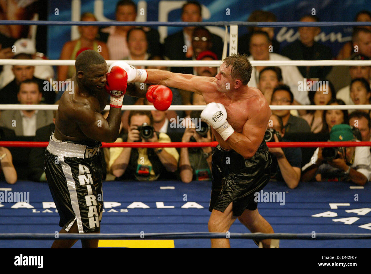 Aug 12, 2006; Las Vegas, NV, USA; OLEG MASKAEV won the WBC Heavyweight ...