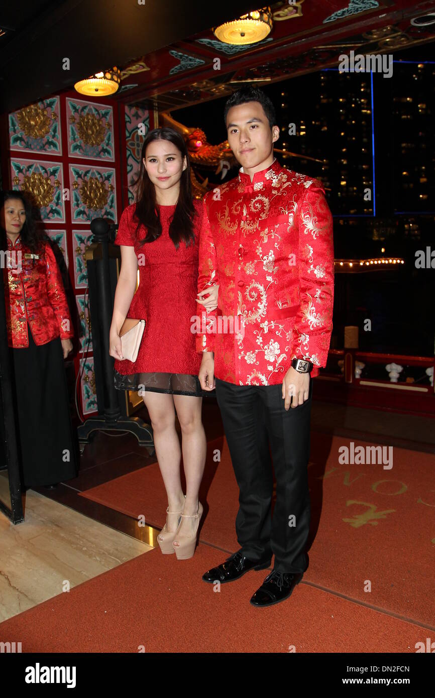 Ina Iun Chan,Stanley Ho`s third wife,holds a birthday party for Stanley ...