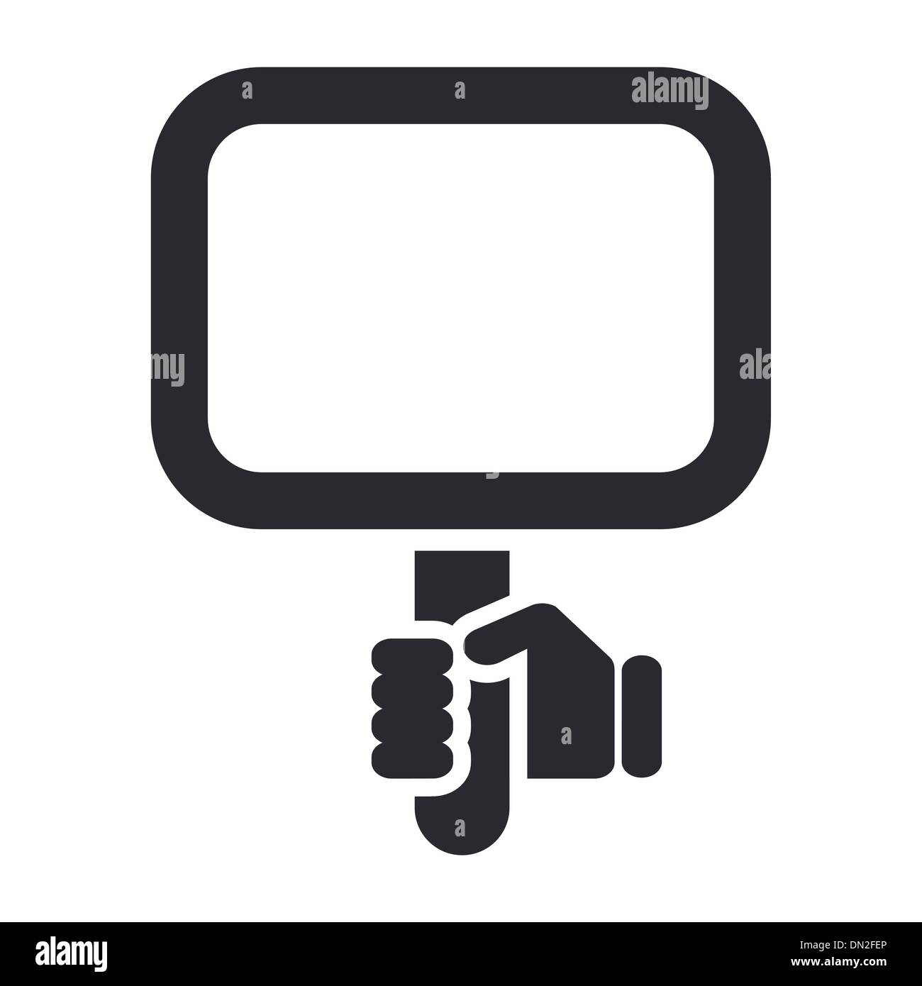 Vector illustration of single cartel icon Stock Vector Image & Art - Alamy