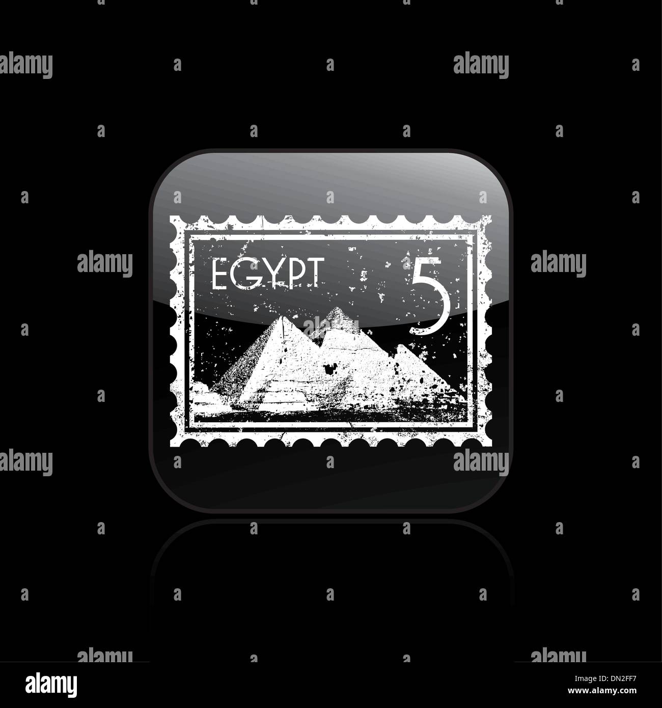Vector illustration of single Egypt icon Stock Vector Image & Art - Alamy