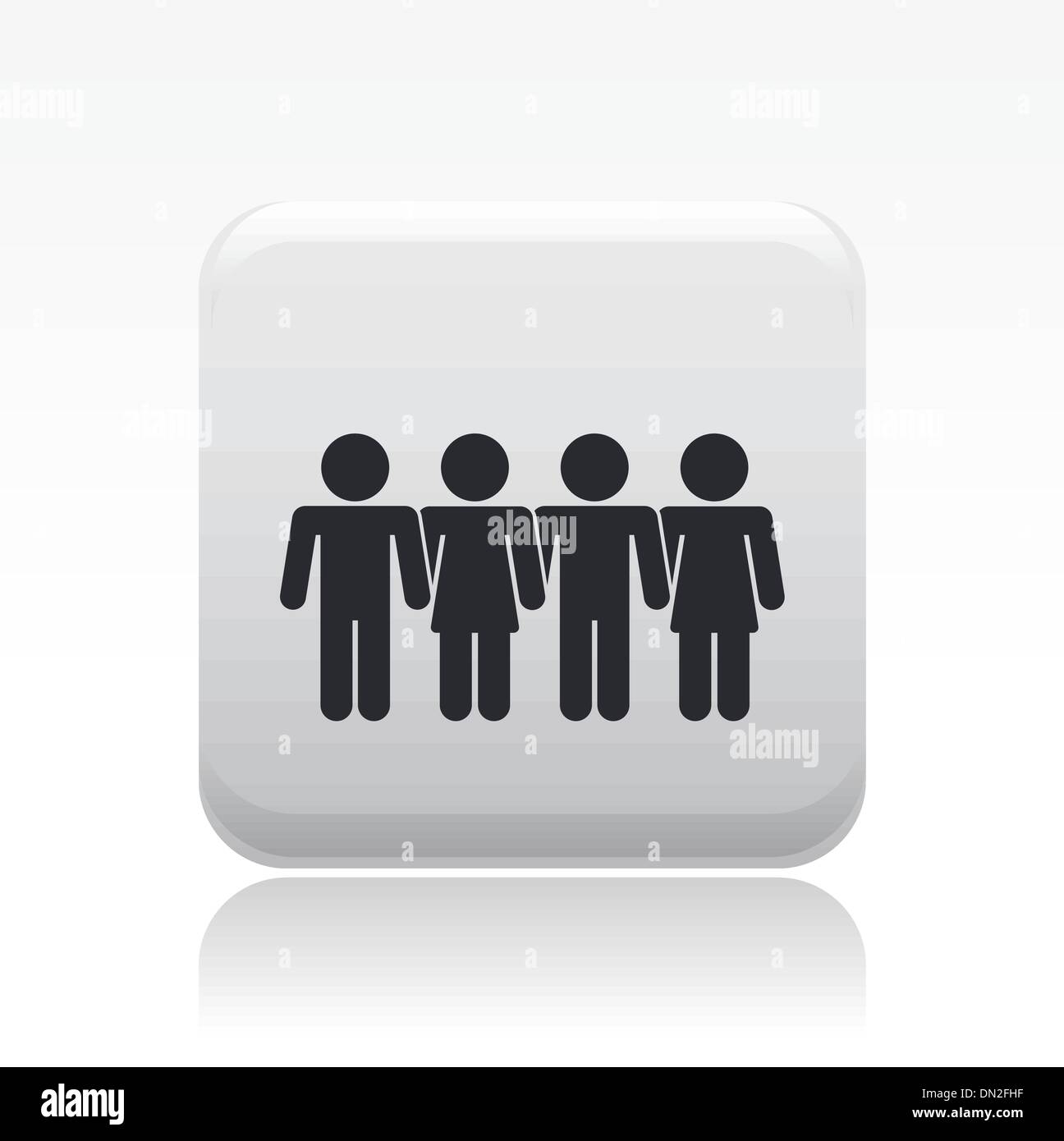 Vector illustration of single social icon Stock Vector Image & Art - Alamy