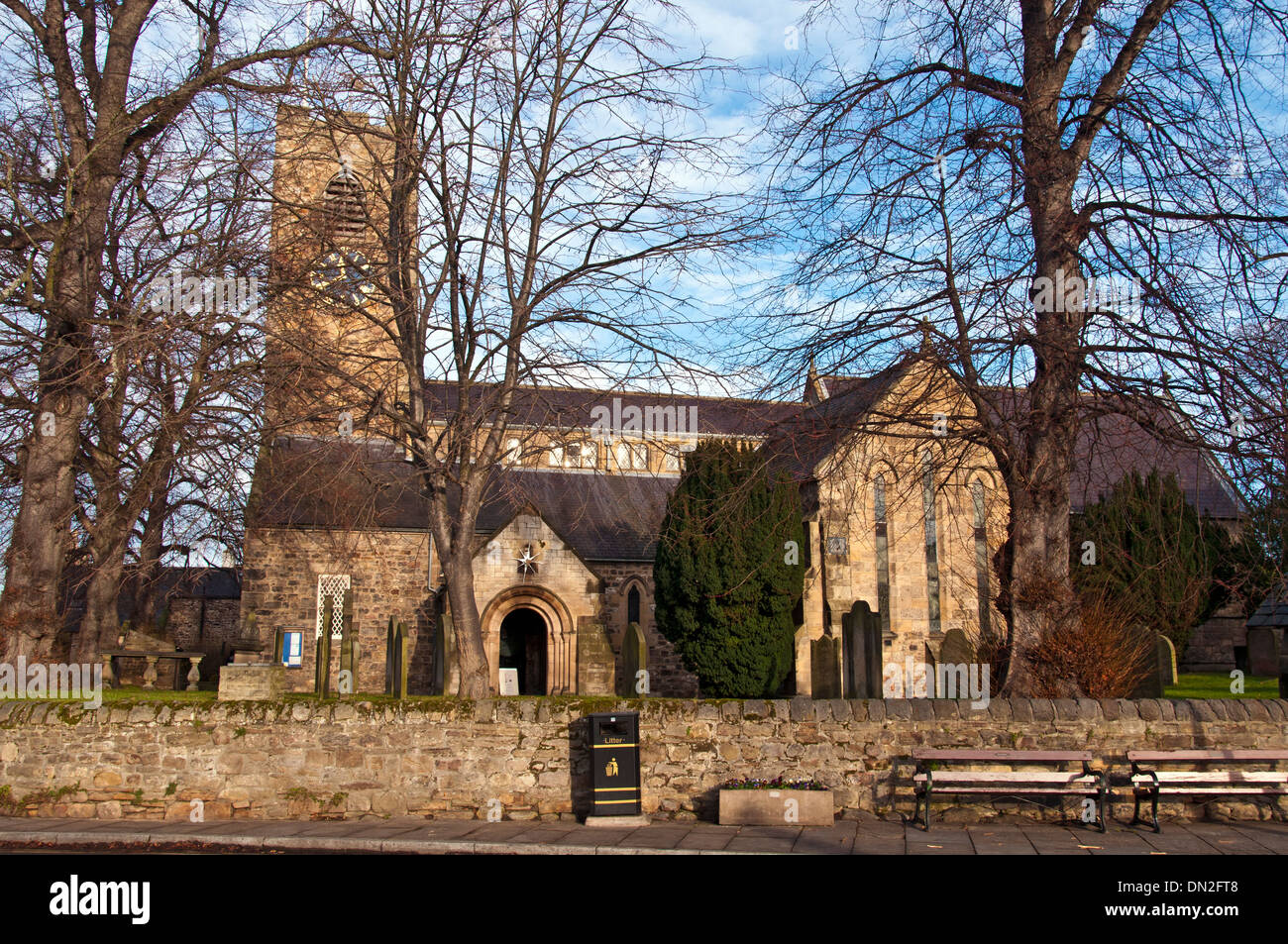 Saint Andrew's church in Corbridge, Northumberland Stock Photo - Alamy