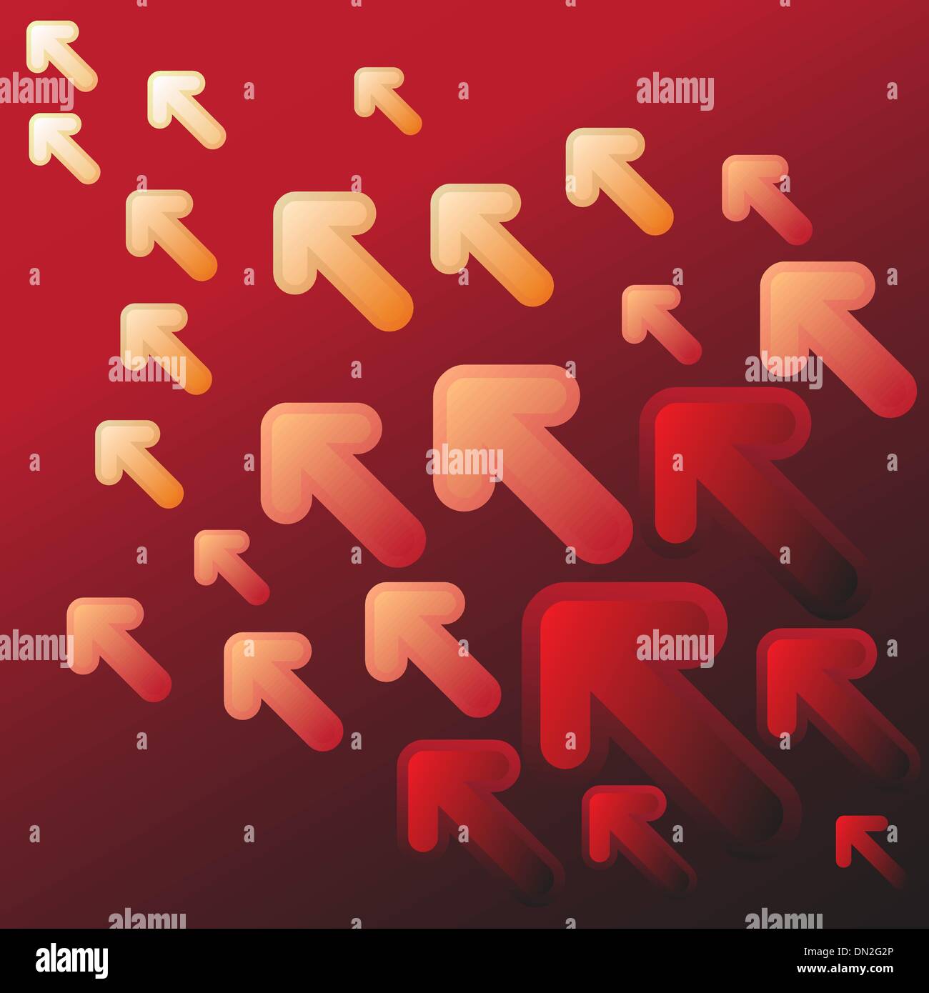 Arrow vector background Stock Vector Image & Art - Alamy