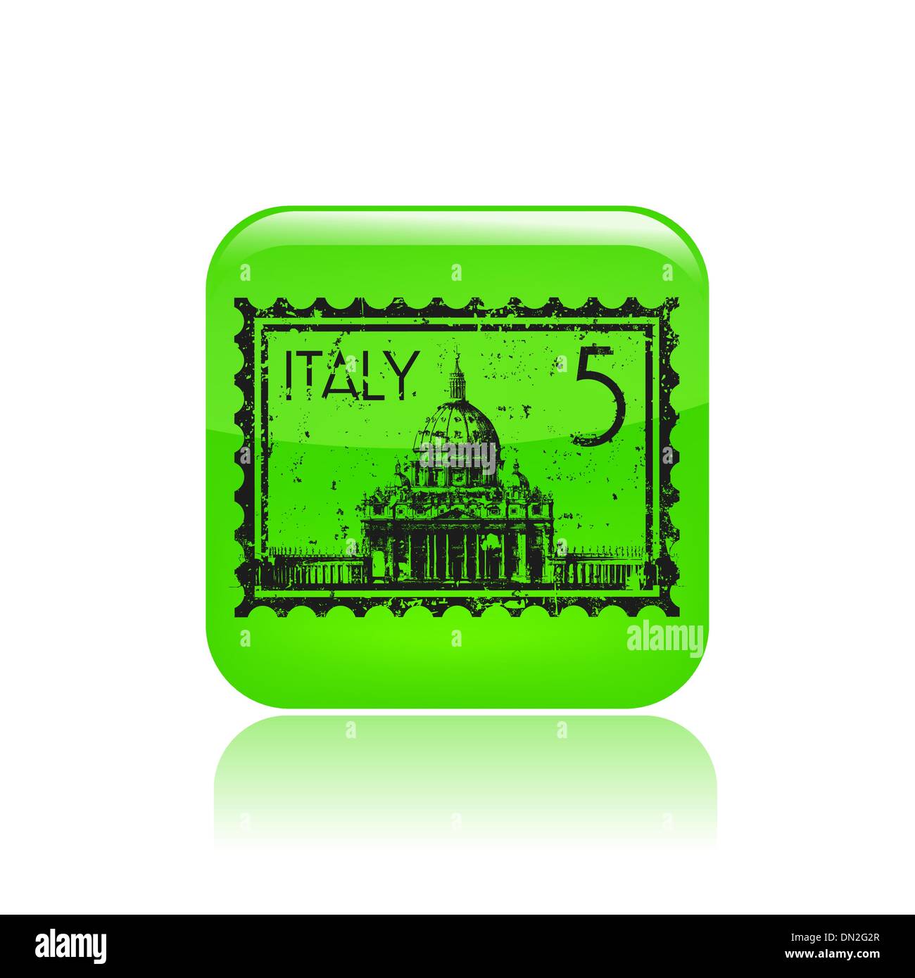Vector illustration of single Italy icon Stock Vector Image & Art - Alamy