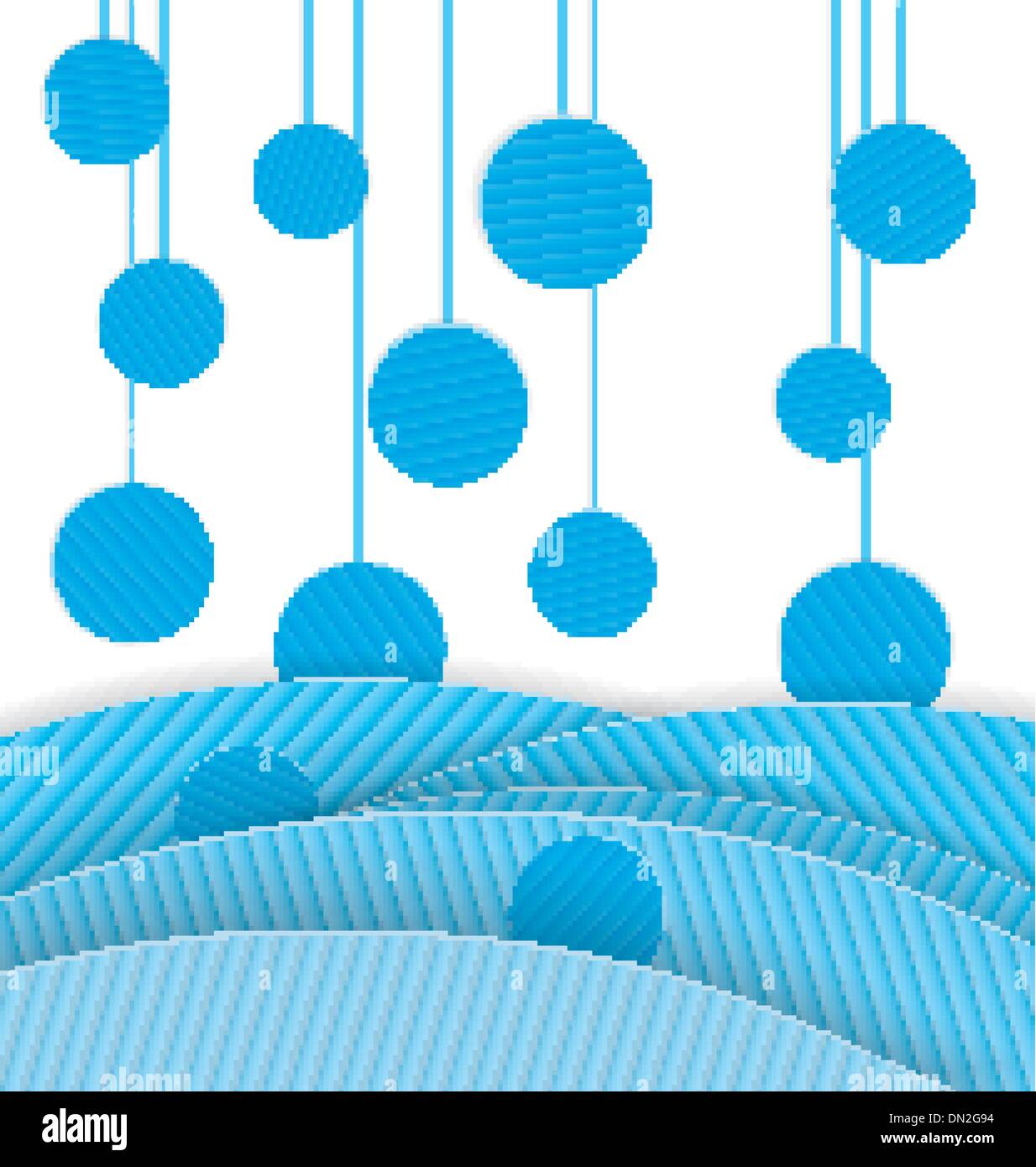 Abstract blue dots vector Stock Vector Image & Art - Alamy