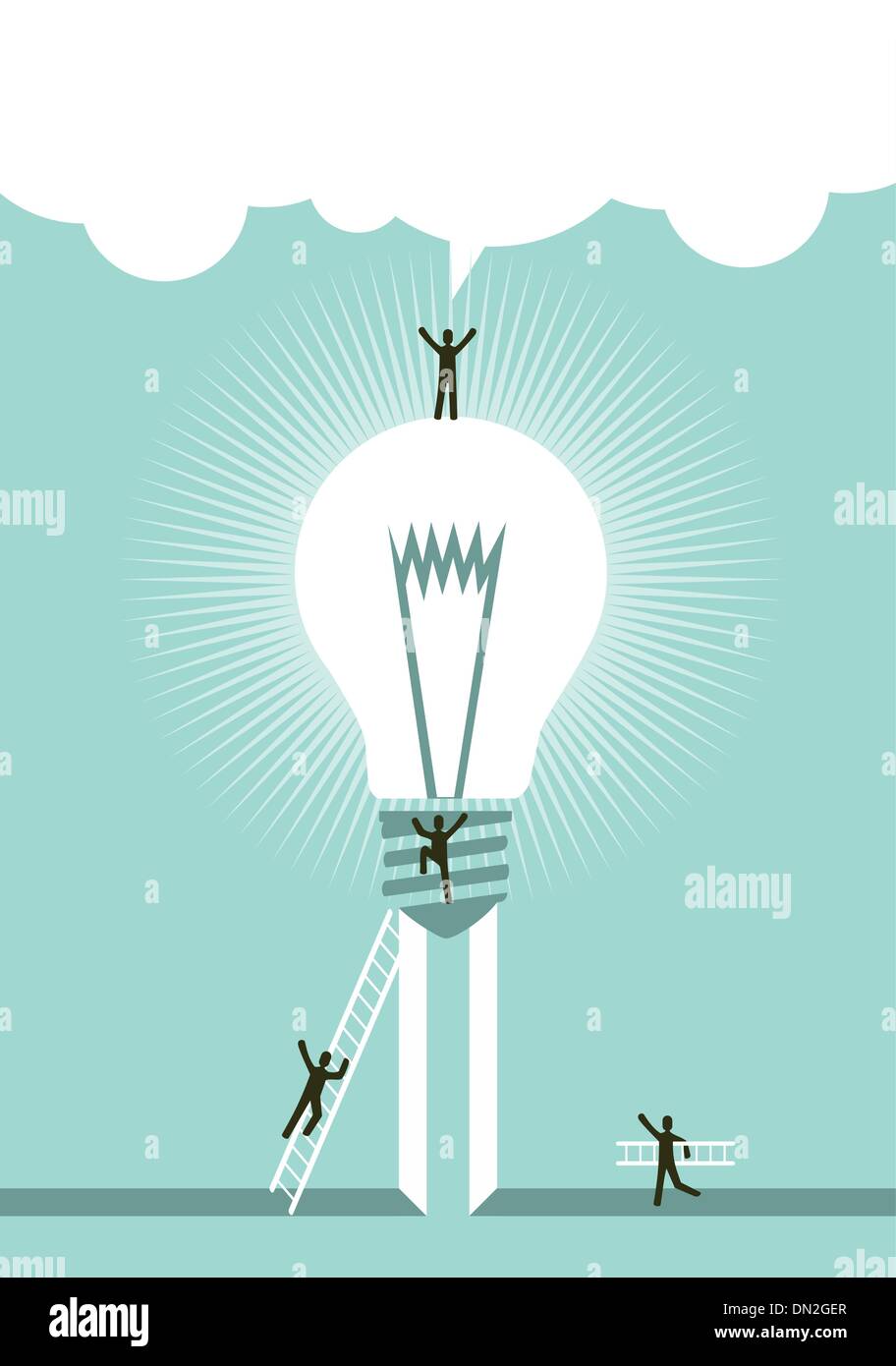 Achievement achieving Stock Vector Images - Alamy