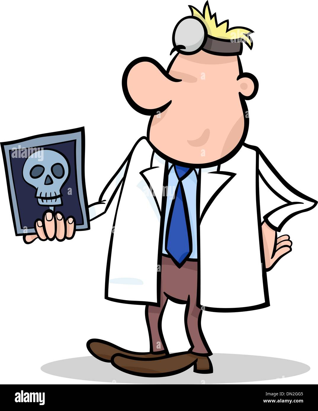 Radiology character cartoon hi-res stock photography and images - Alamy