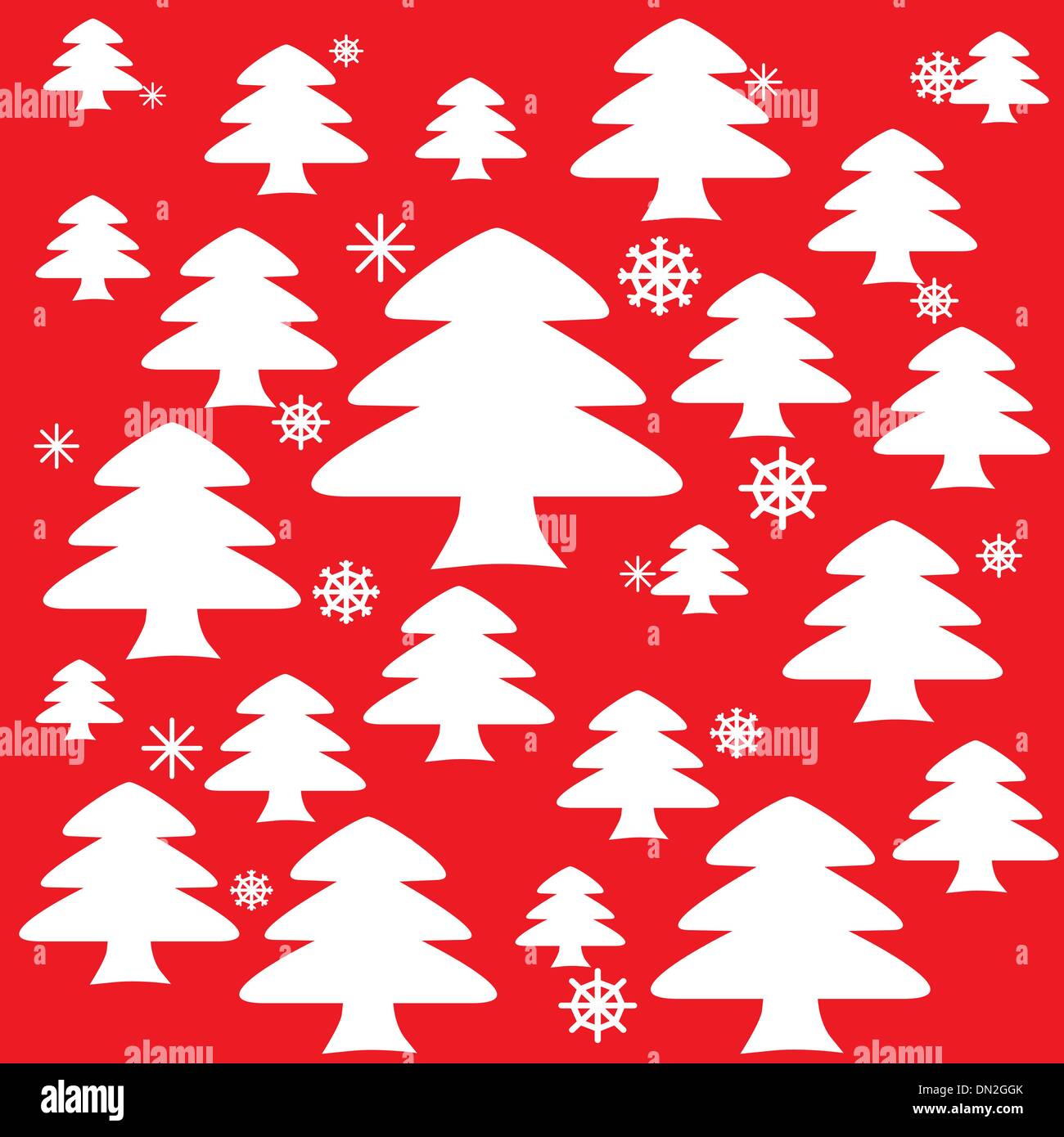 Christmas trees background Stock Vector Image & Art - Alamy