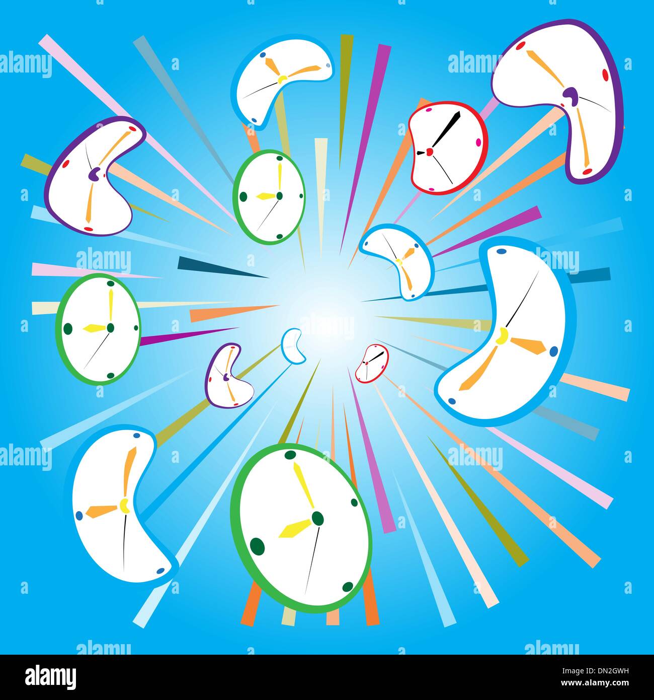 Time traditional Stock Vector Images - Alamy