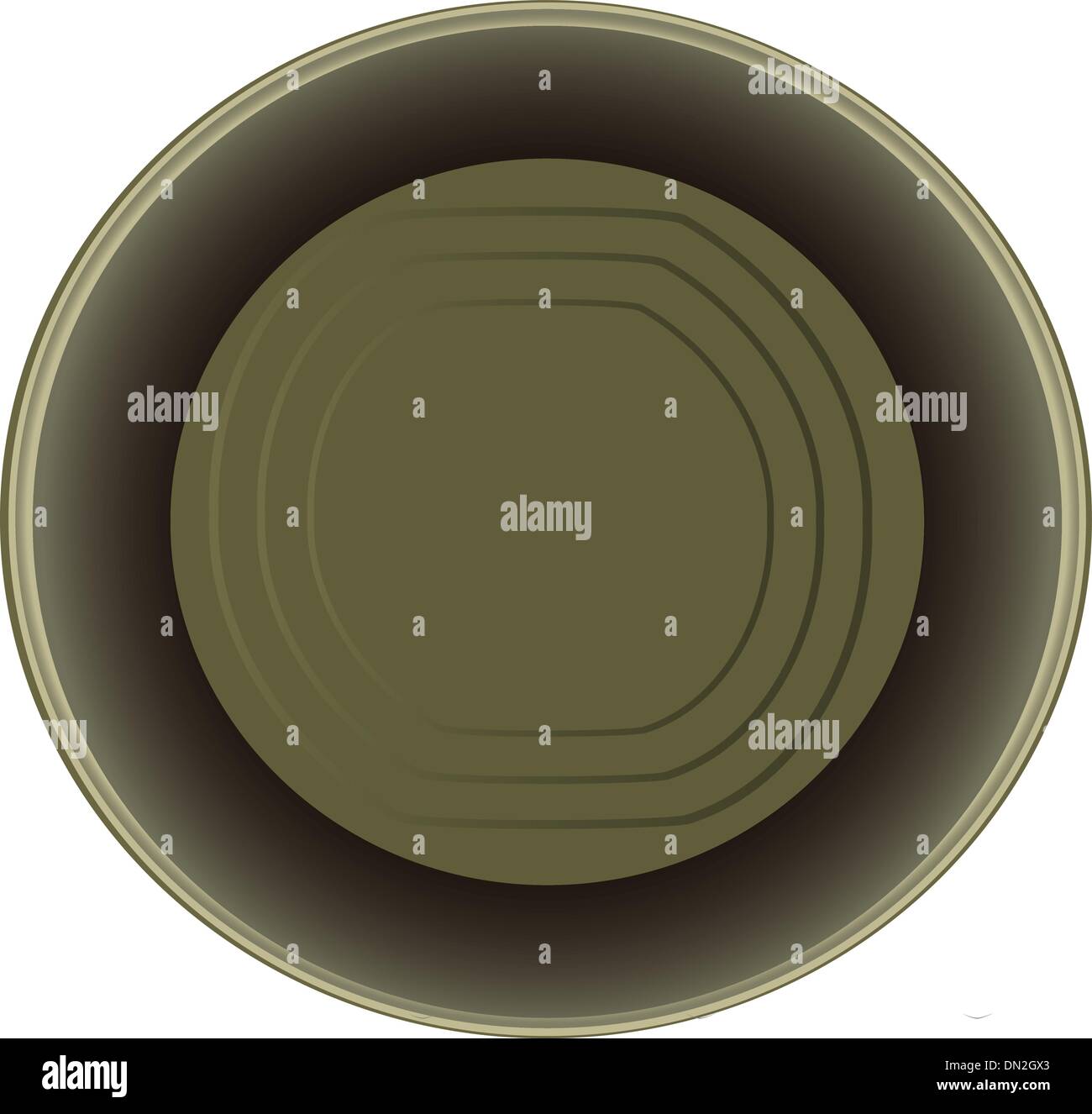 empty tin can Stock Vector Image & Art - Alamy