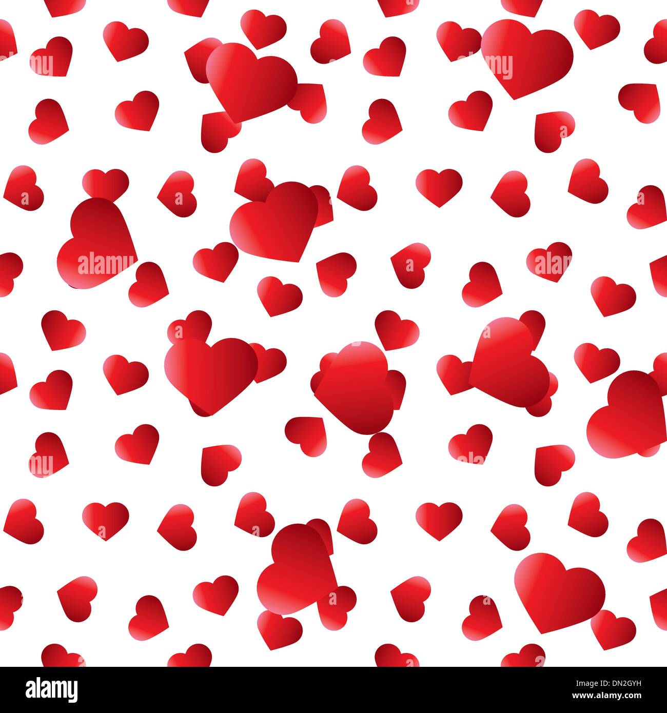Seamless pattern symbol heart Stock Vector Images - Alamy